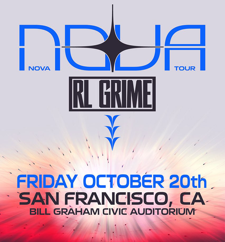 RL Grime - Bill Graham Civic Auditorium